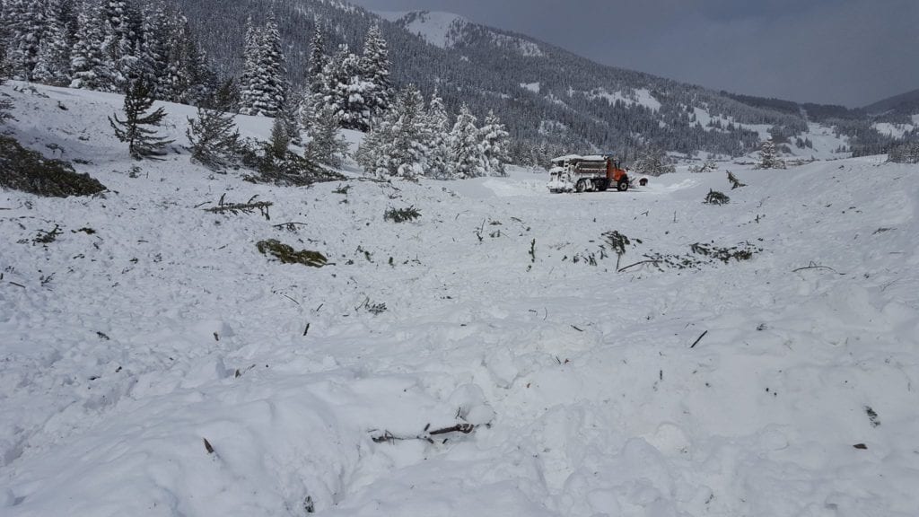 New photos show power of Colorado avalanches