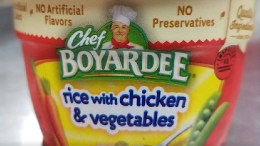Chef Boyardee recalls chicken and rice products