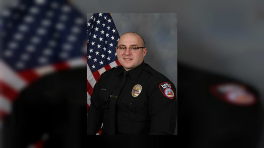 Well wishes from Rye for wounded Pueblo Police officer