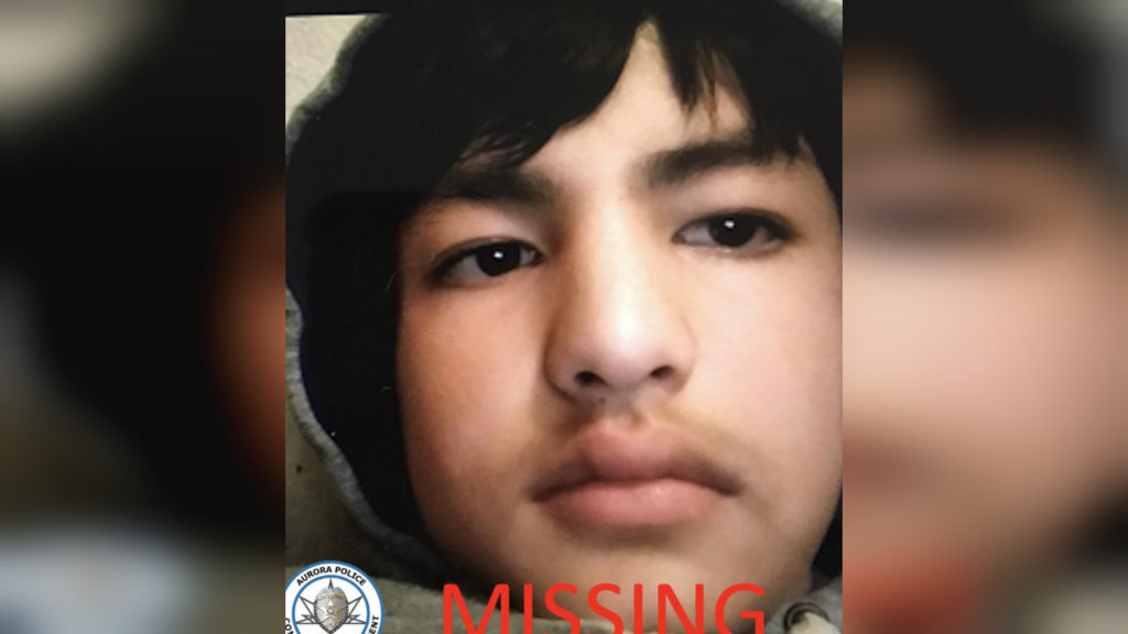 Aurora Police need your help finding a missing at-risk juvenile