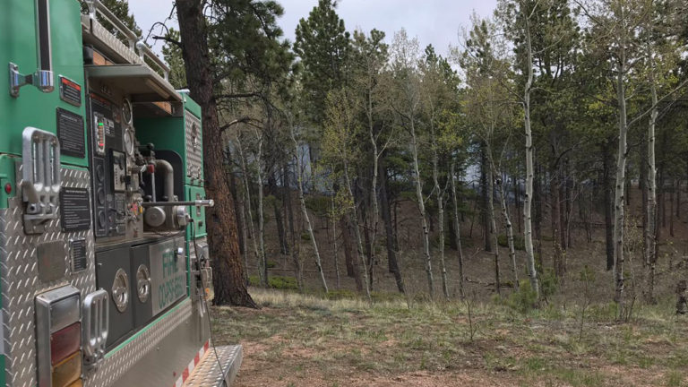 The 300 Fire near Woodland Park remains at 10% containment